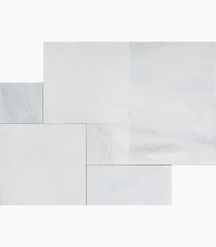 Ice White French Pattern - KC Stone - A Natural Stone Company