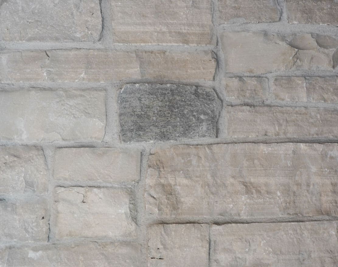 Le Claire Ashlar 90% & Pearl Gray Ashlar 10% - KC Stone - A Natural ...