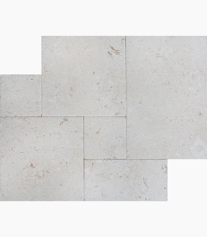 Shell Stone French Pattern - KC Stone - A Natural Stone Company